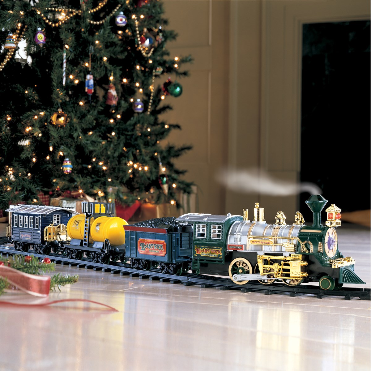 Deluxe Lights and Sounds Train Set | Collections Etc.