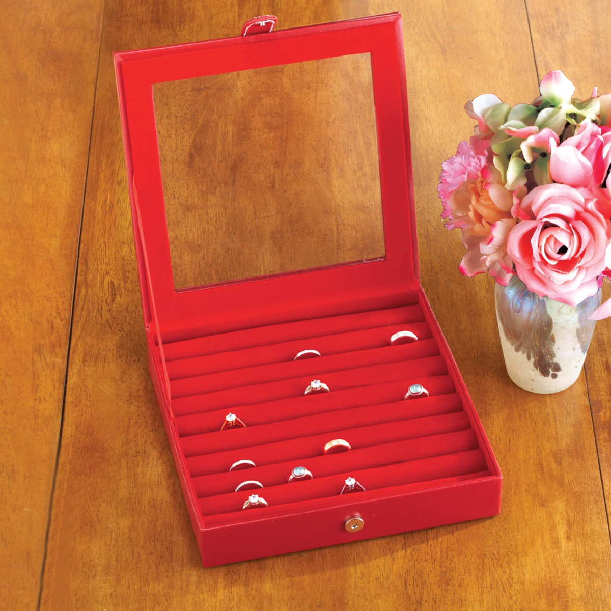 Jewelry Organizer Ring Box | Collections Etc.