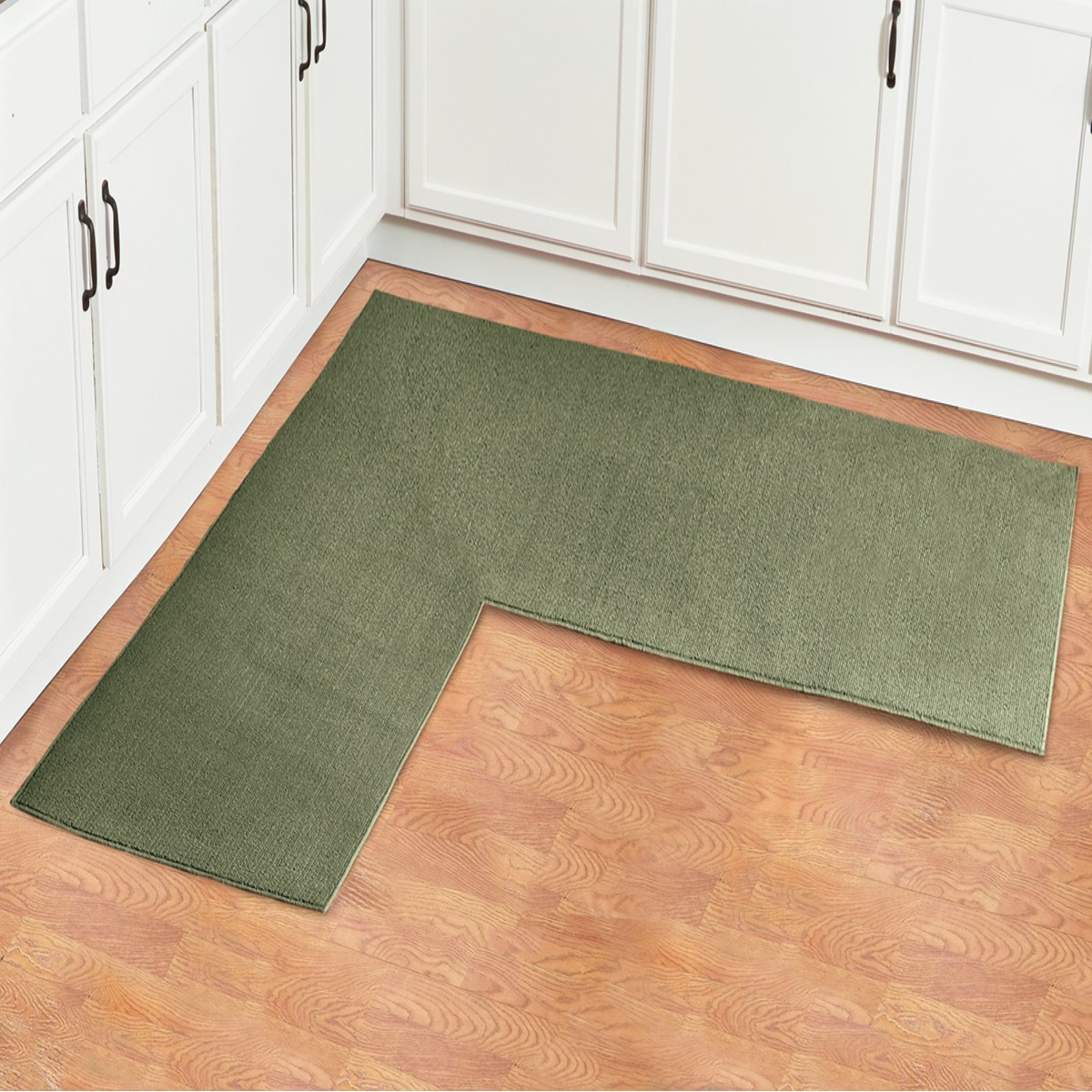 L Shaped Berber Corner Rug Runner | Collections Etc.