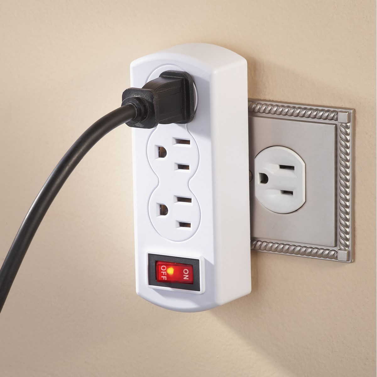 Triple Plug Outlet Switch | Collections Etc.