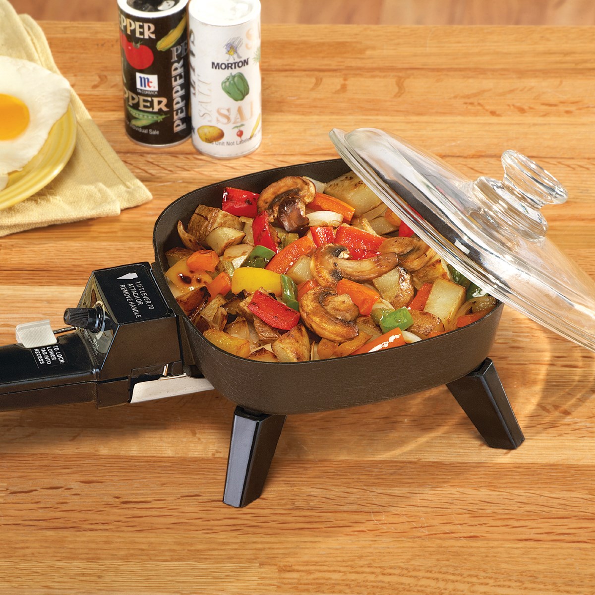 Mini Electric Non Stick Skillet | Collections Etc.