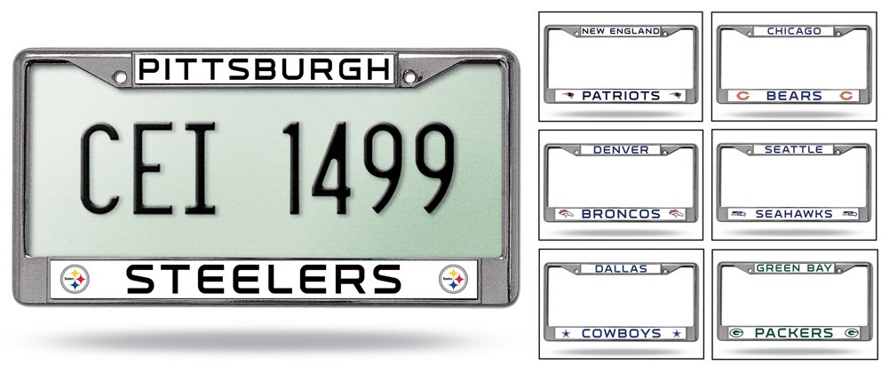 NFL Team License Plate Frame | Collections Etc.