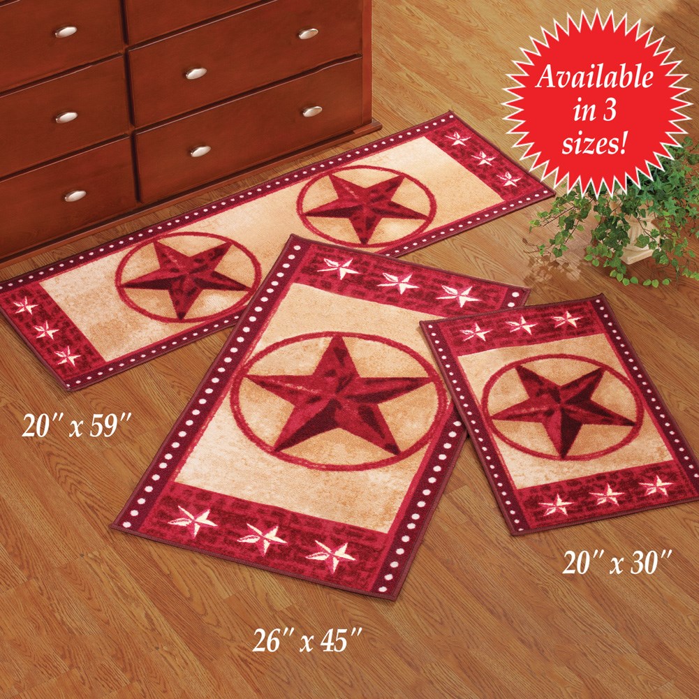 Country Barn Star Rug | Collections Etc.