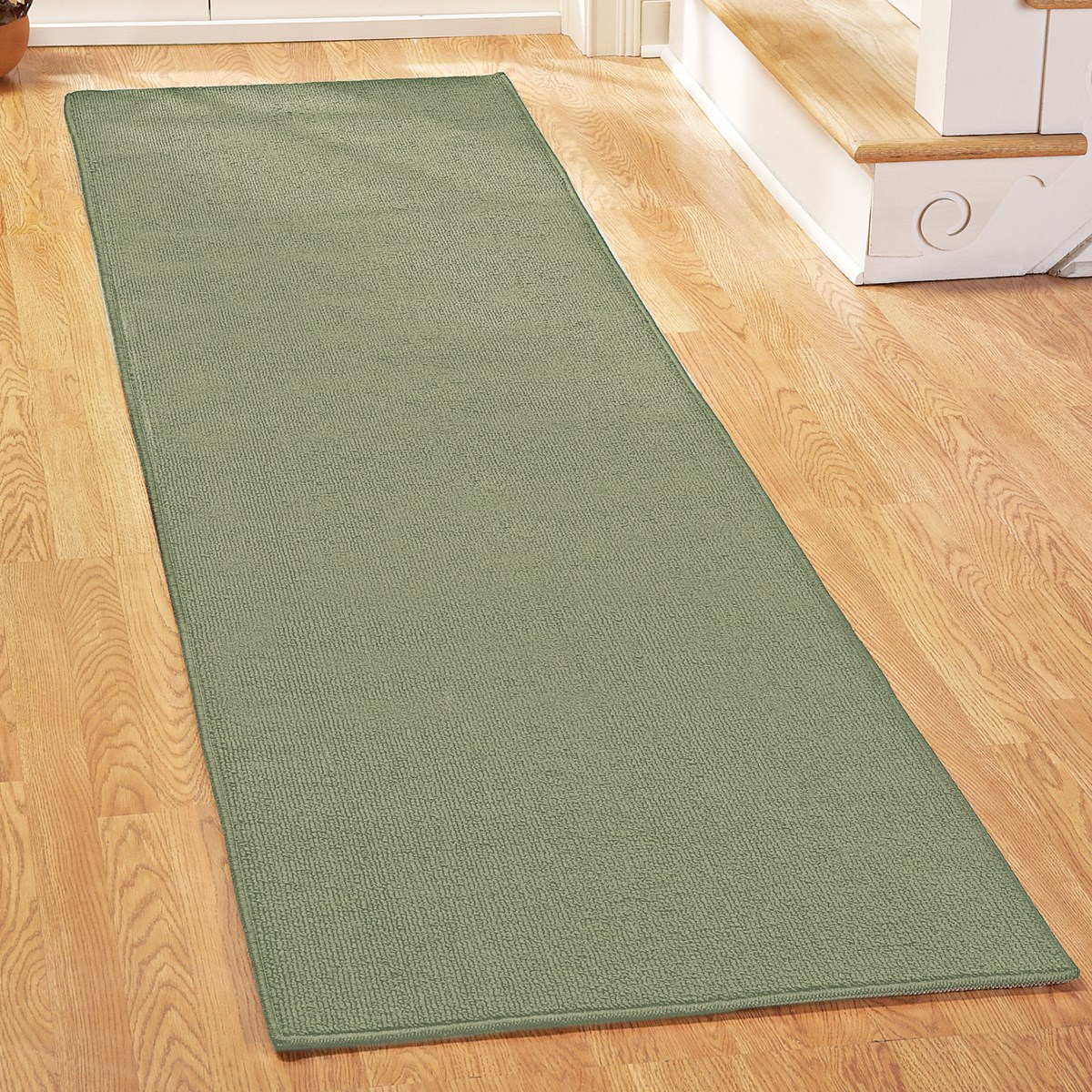 Extra Long and Extra Wide Skid-Resistant Runner Rug | Collections Etc.