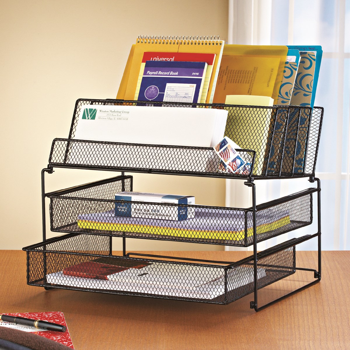 Mesh Desktop File Organizer | Collections Etc.