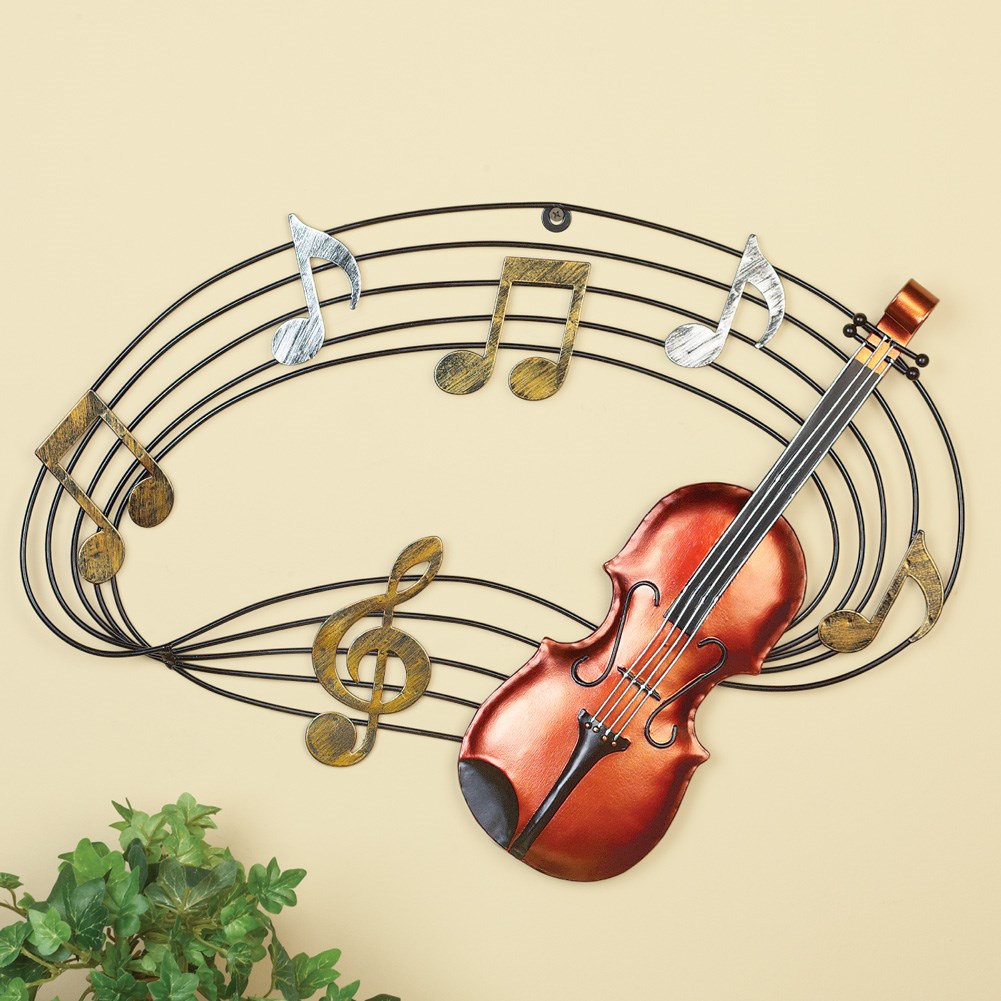 Violin Scroll Art