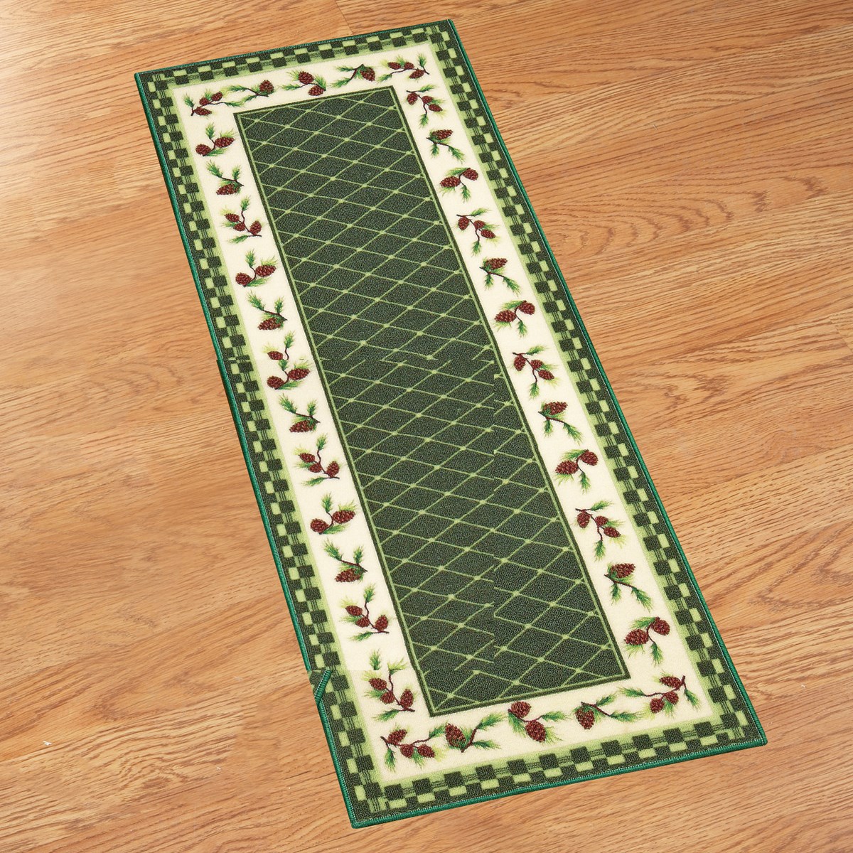 Woodland-inspired Pinecone Area Rug | Collections Etc.