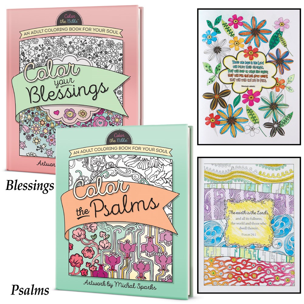 Color the Bible Adult Coloring Books | Collections Etc.