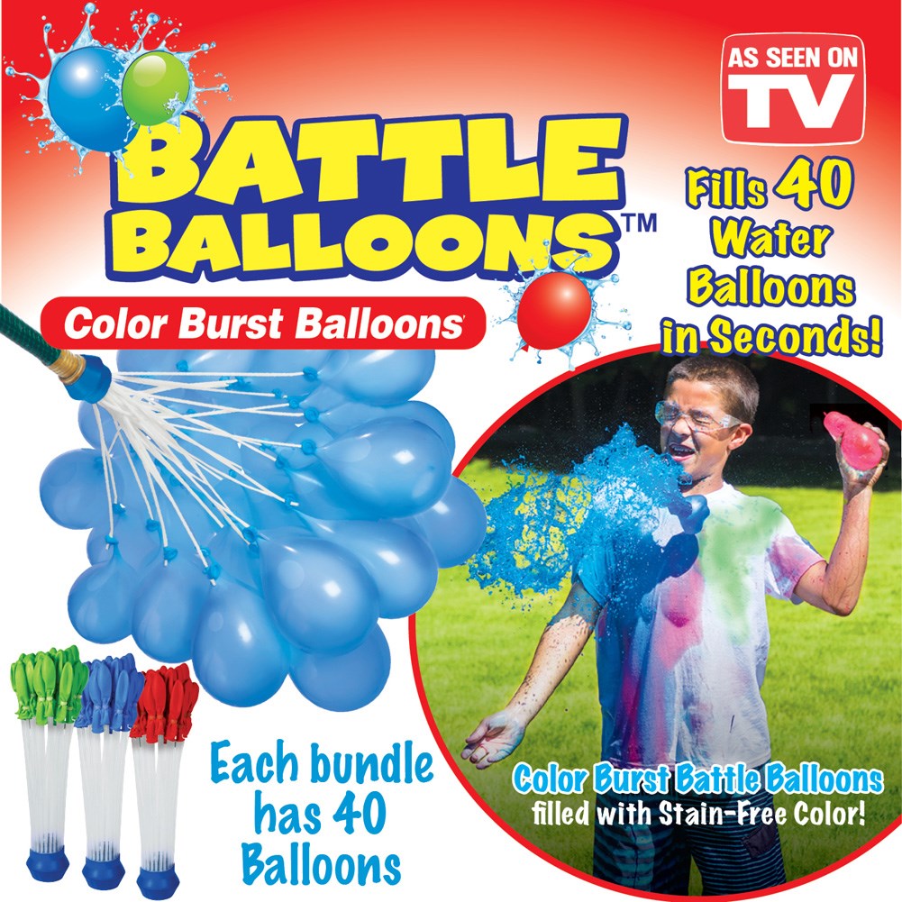 Battle Balloons Color Burst | Collections Etc.