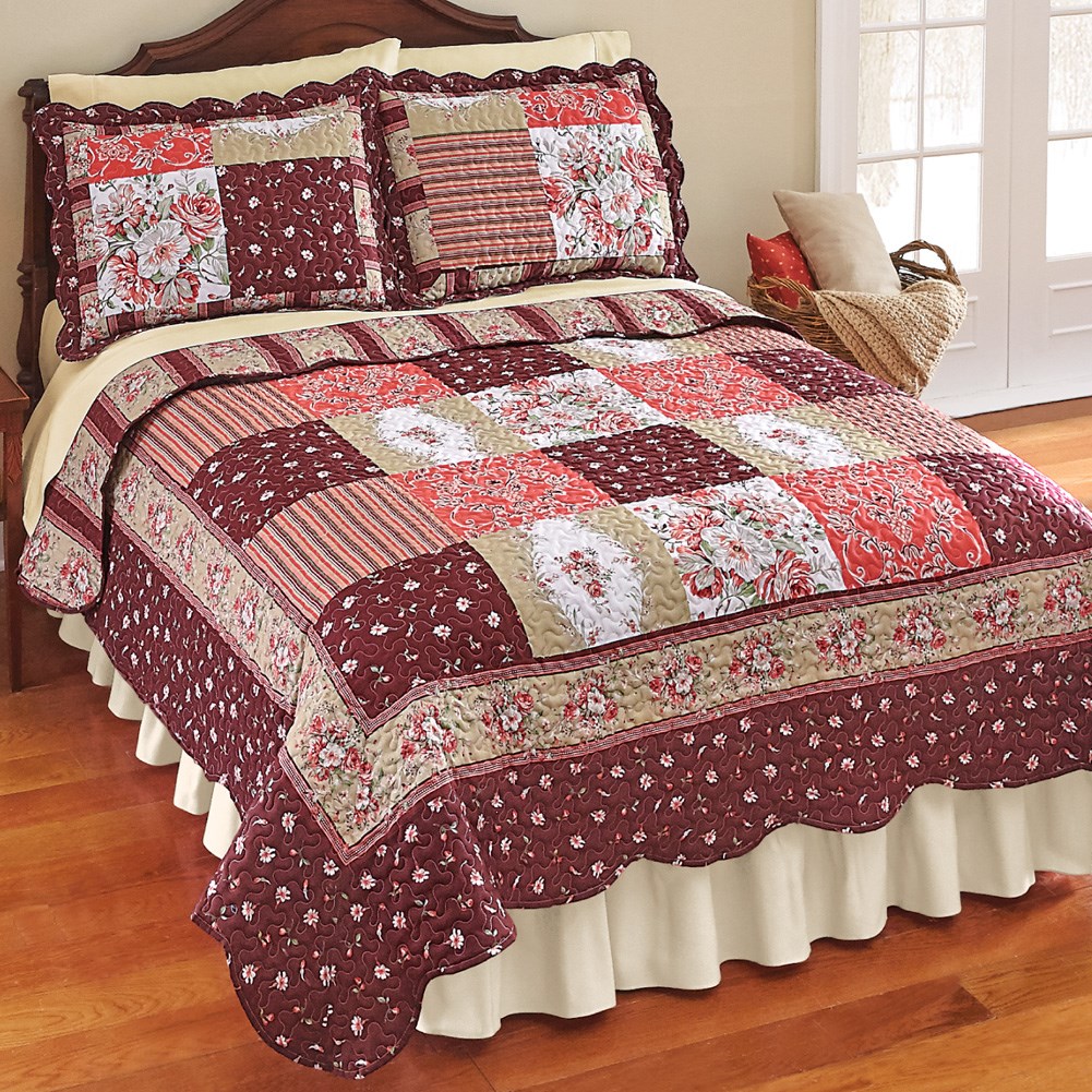 Carissa Country Patchwork Quilt | Collections Etc.