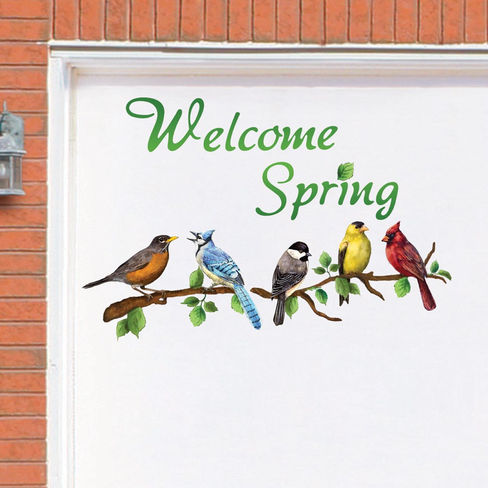 Welcome Spring Garage Door Magnets | Collections Etc.