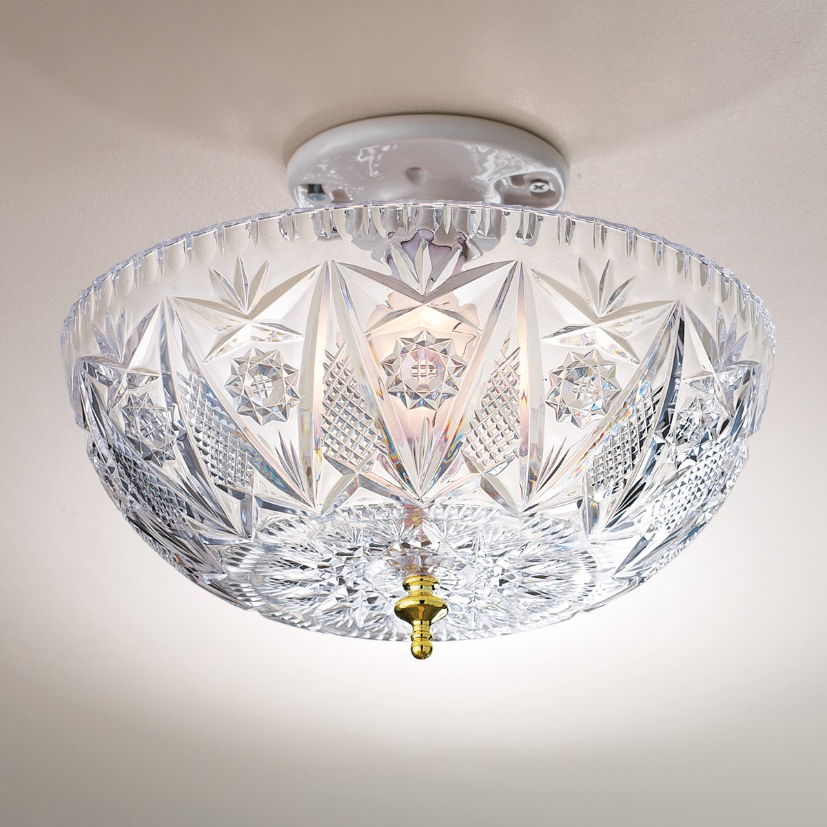 Elegant Clip On Ceiling Light Cover | Collections Etc.