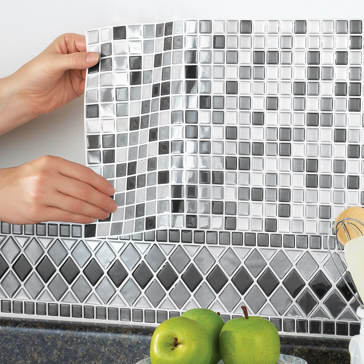 Miniature Backsplash Mini Tiles - Set of 6 | Collections Etc.