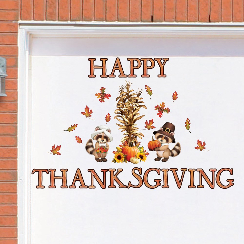Thanksgiving Pilgrim Garage Door Magnets | Collections Etc.