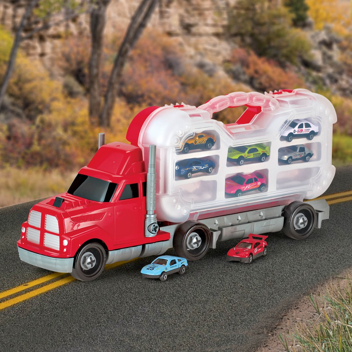 Take-Apart Tool Truck with Carrying Case | Collections Etc.