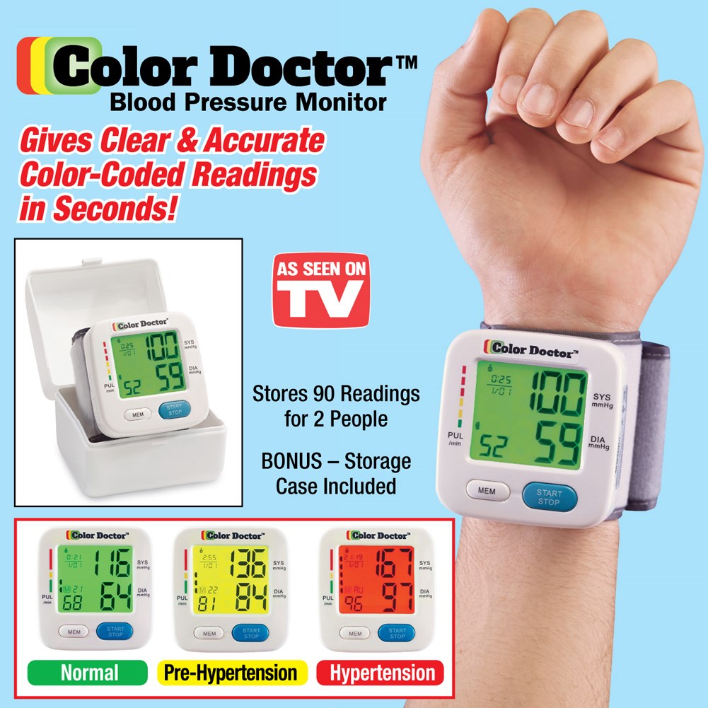 Color Doctor Blood Pressure Monitor | Collections Etc.