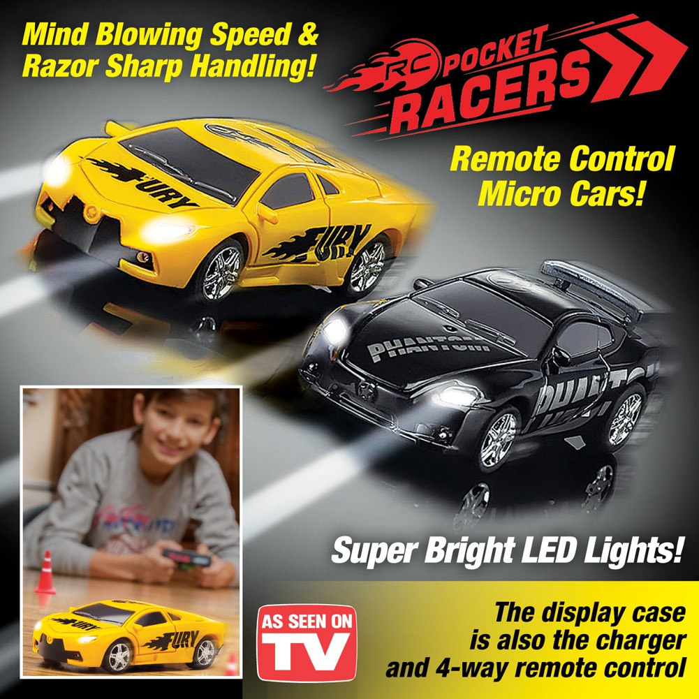 Pocket Racers Remote Control Cars | Collections Etc.