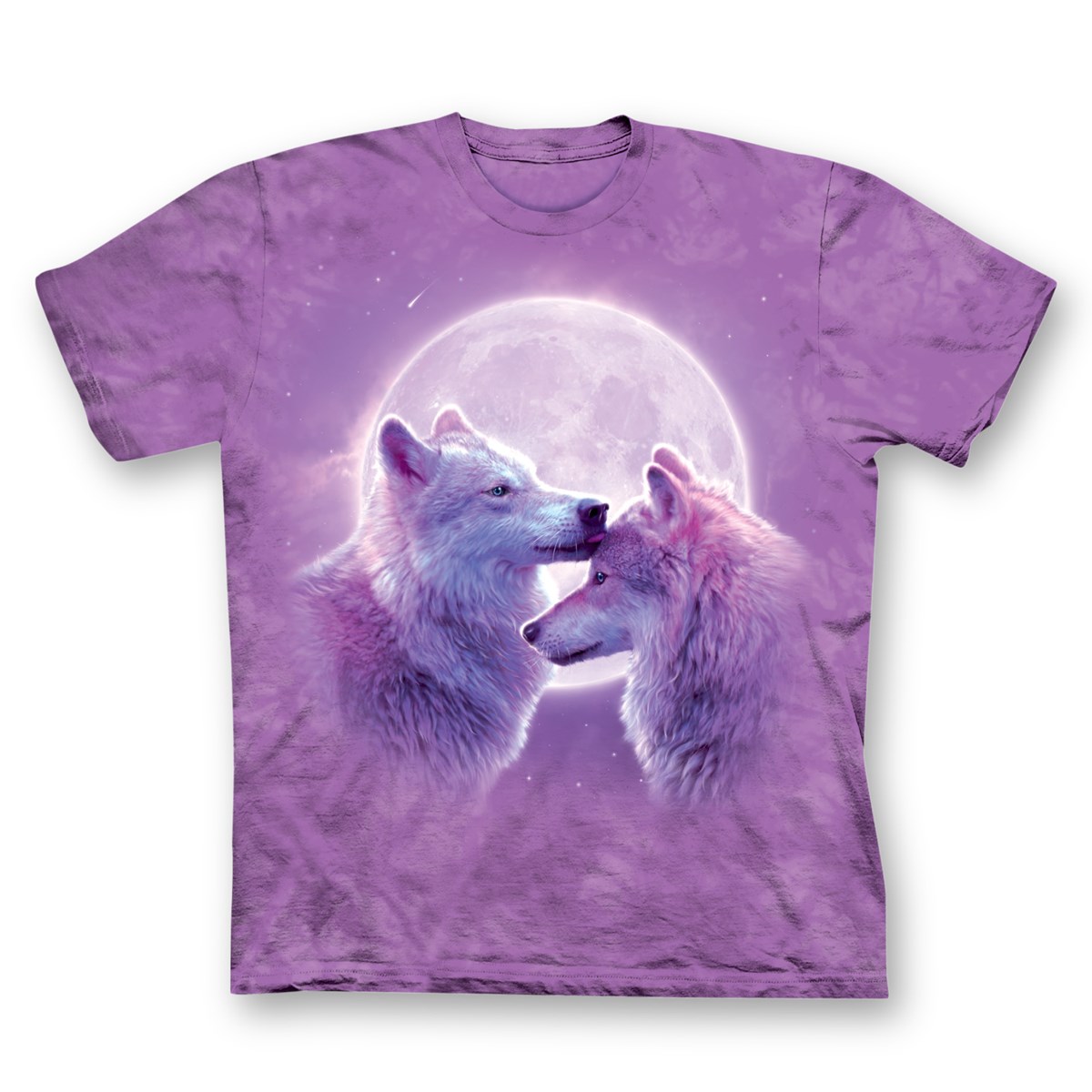 Romantic 2 Wolves Moon T-Shirt | Collections Etc.