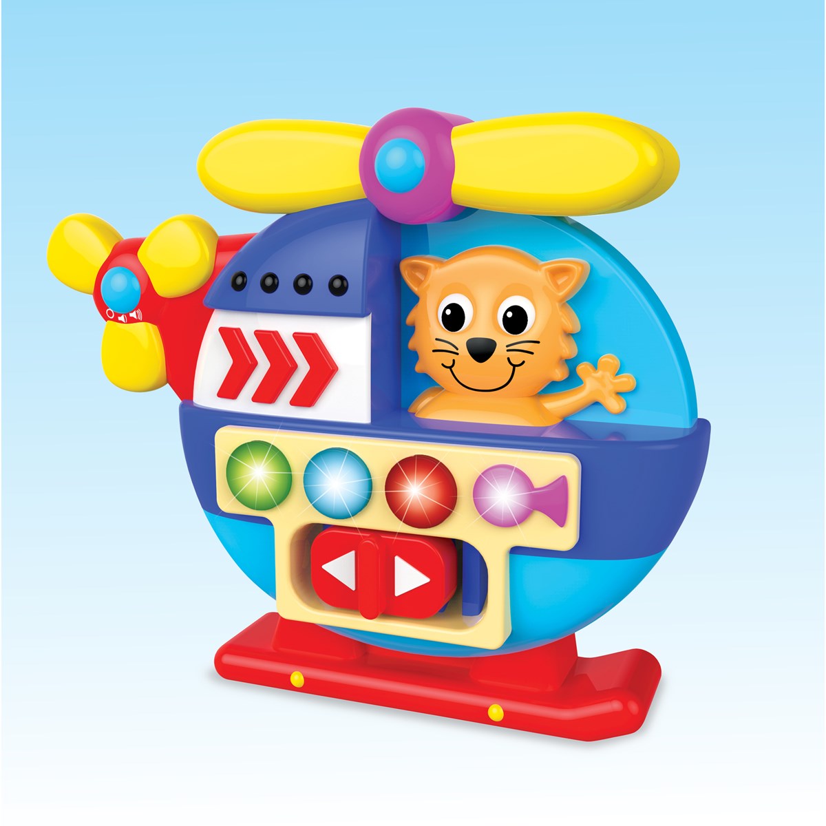 Early Learning Color Copter Interactive Toy | Collections Etc.