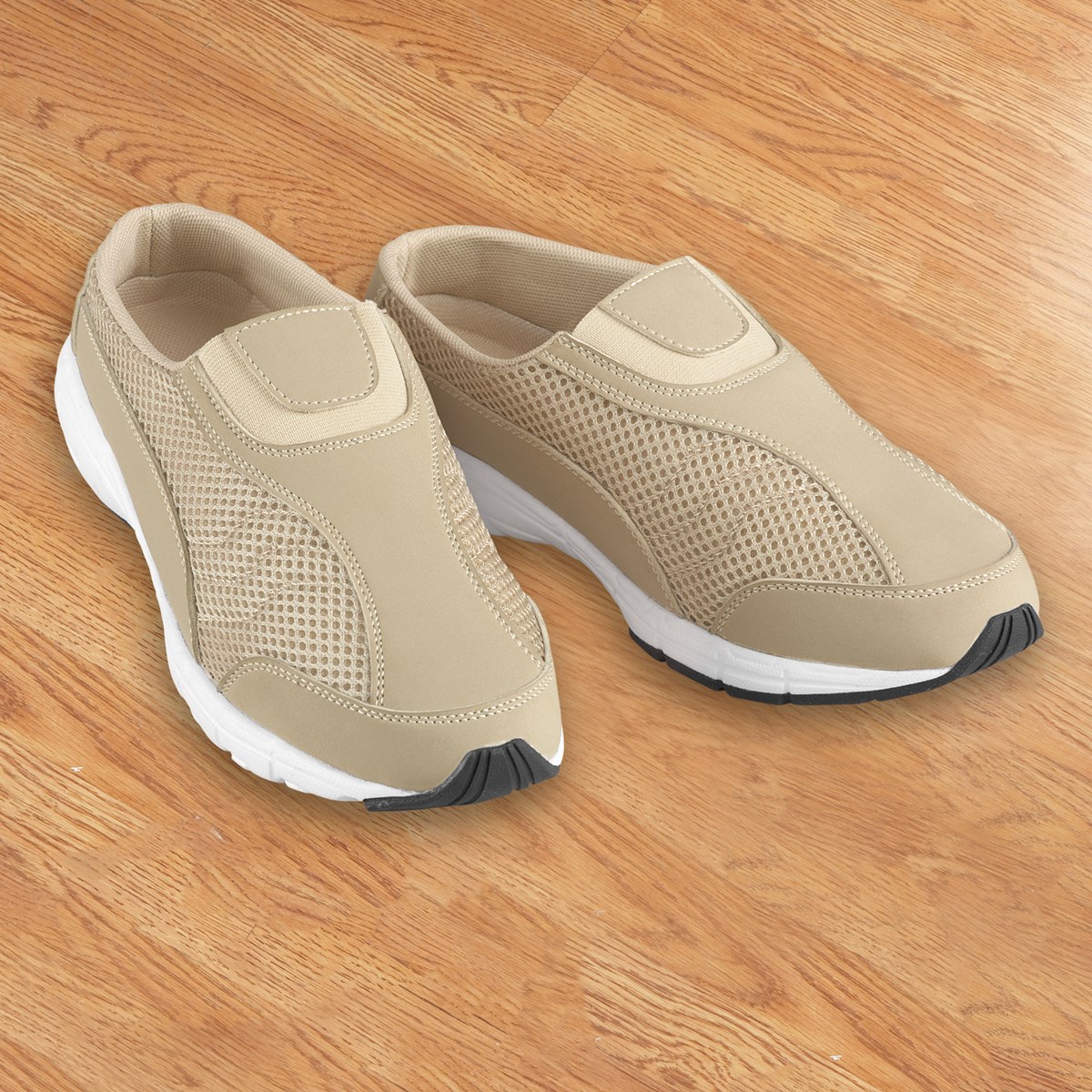 Easy-On Slip-on Sneaker w/ Breathable Mesh | Collections Etc.