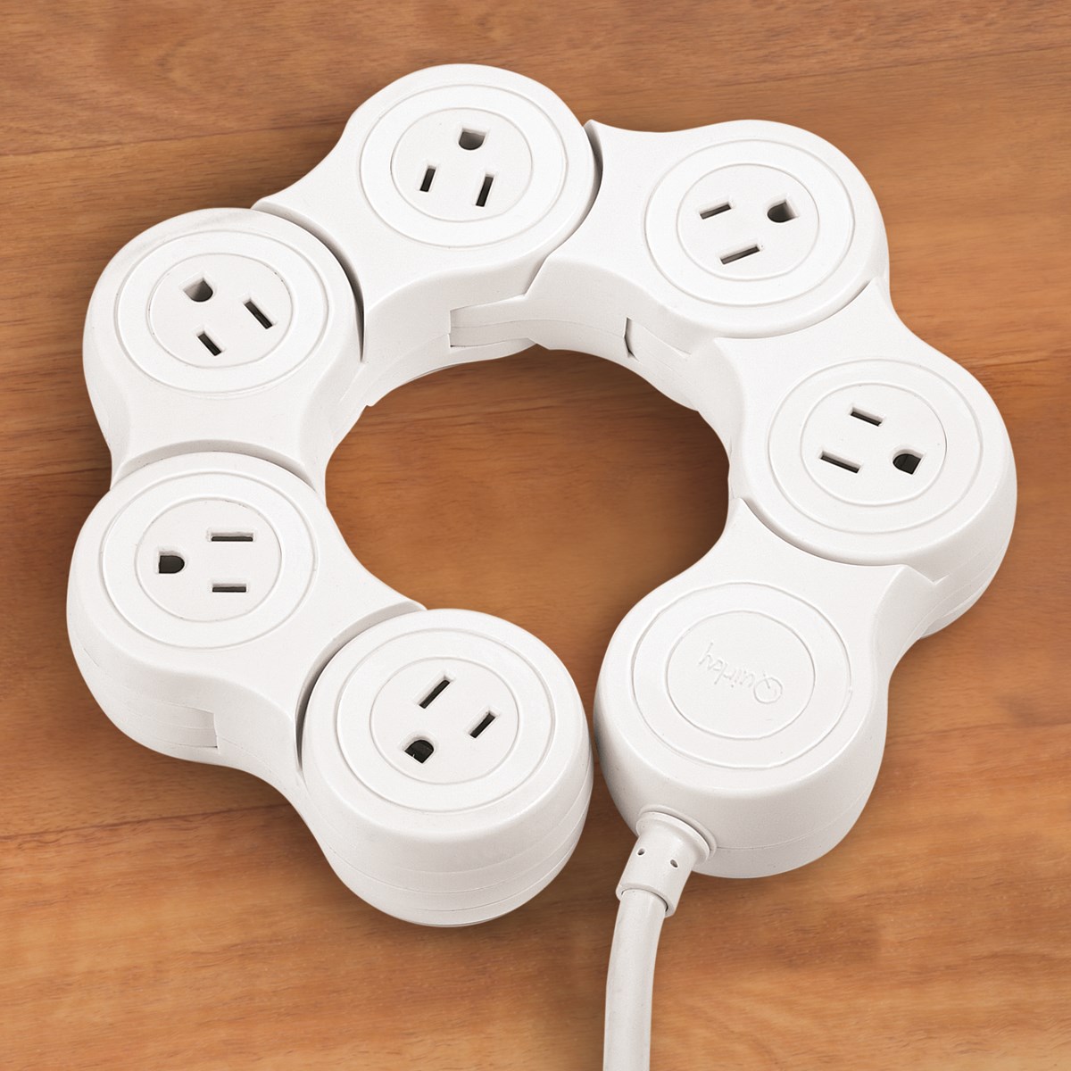 Flexible Pivot Outlet Power Strip | Collections Etc.
