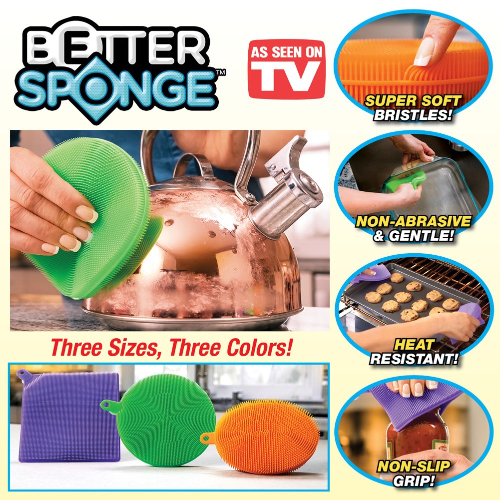 Better Sponge Anti-Bacterial Kitchen Cleaner | Collections Etc.