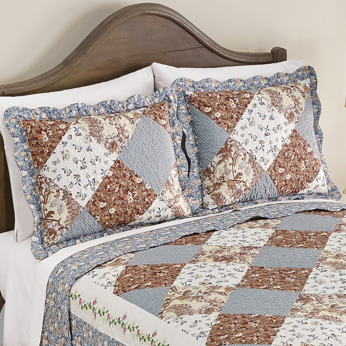 Julia Patchwork Sham | Collections Etc.