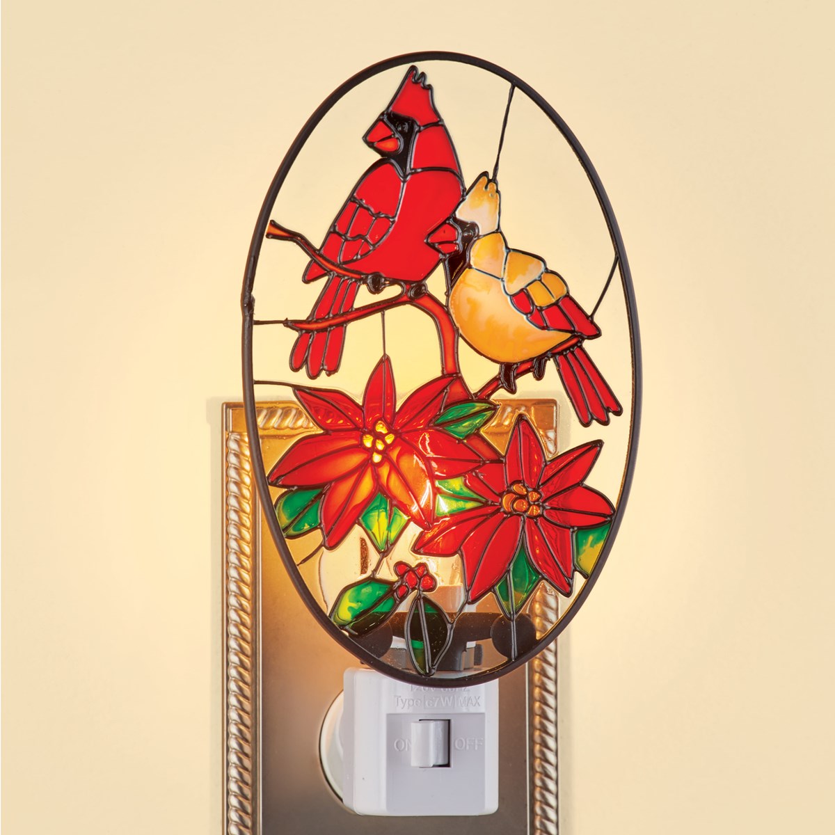 Cardinals Night Light | Collections Etc.