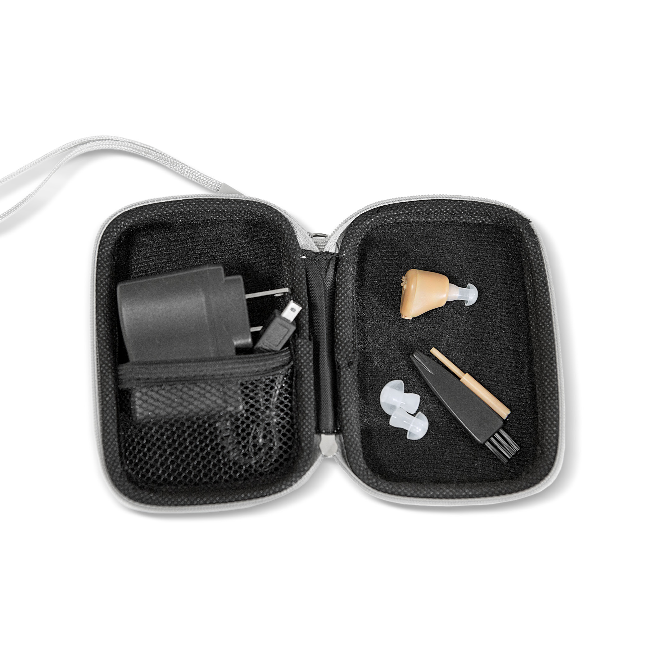 Collections Etc Rechargeable Bionic Sound Amplifier Hearing Aid with ...