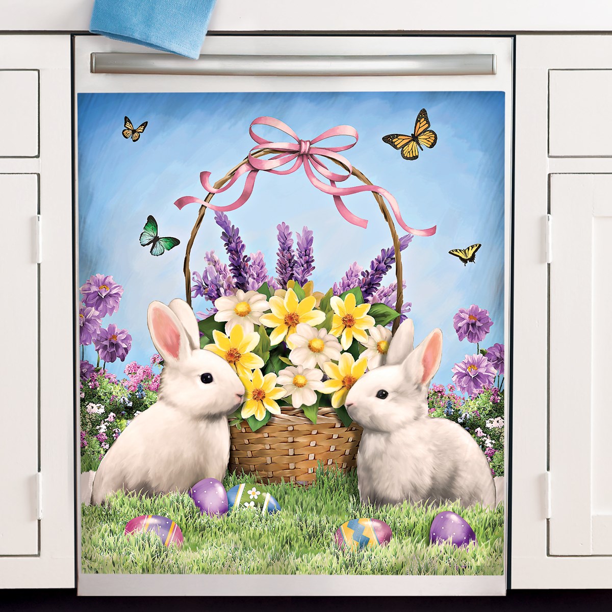 Easter Bunny Dishwasher Magnet | Collections Etc.