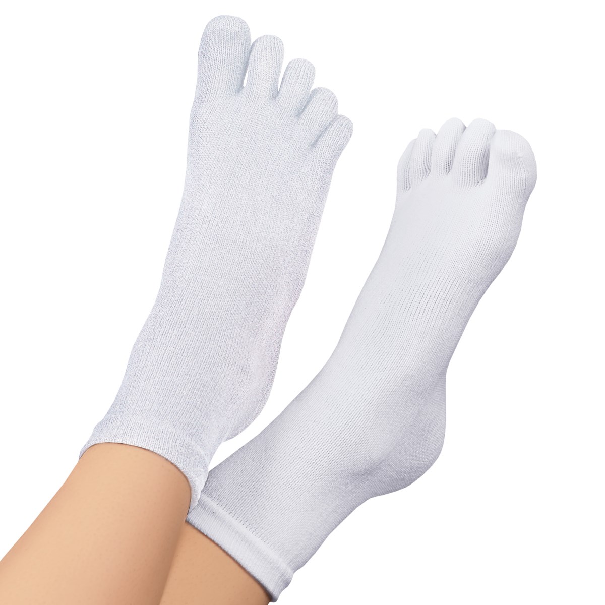 Comfortable Cotton Toe Socks | Collections Etc.