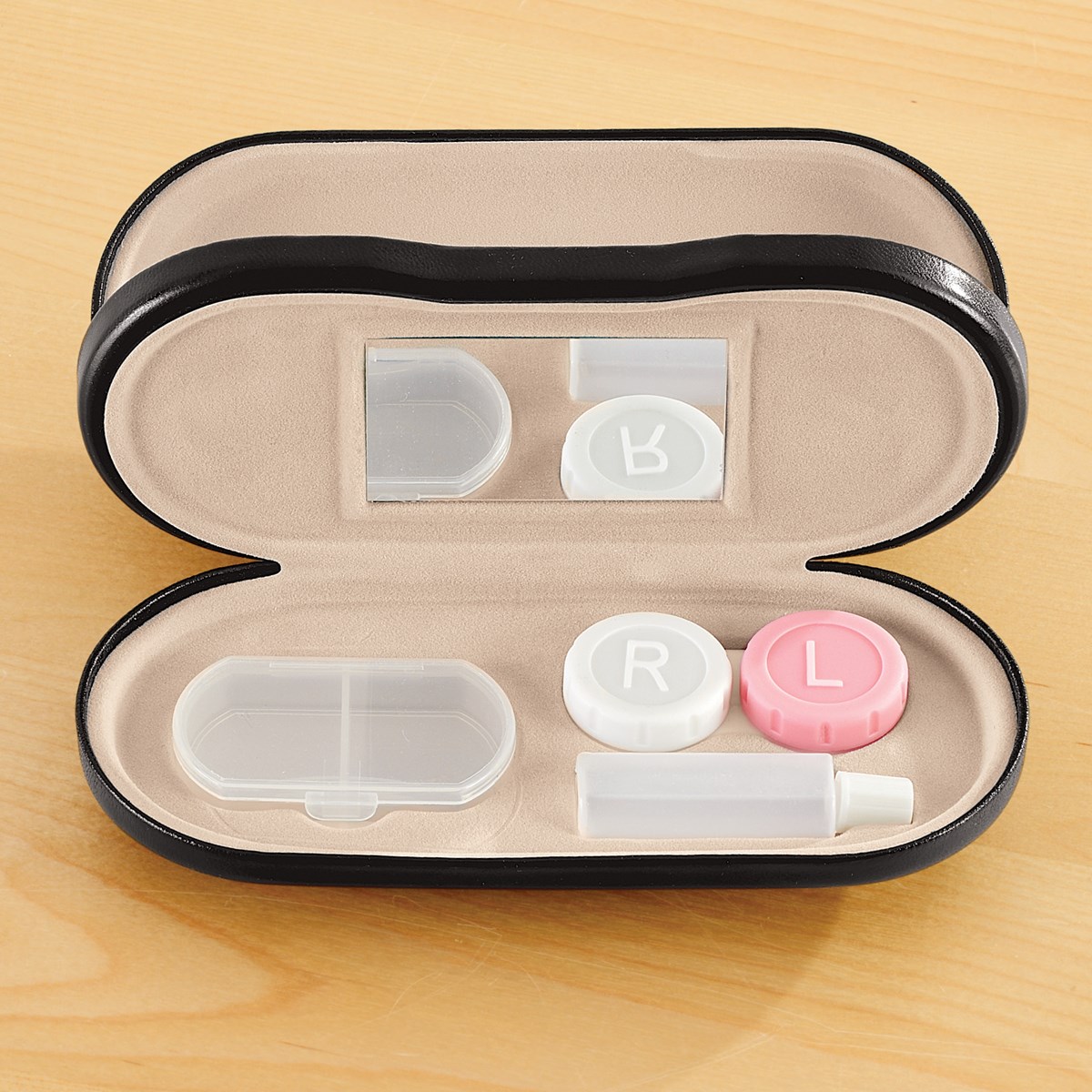 Eyeglass and Contact Dual-Sided Lens Case | Collections Etc.