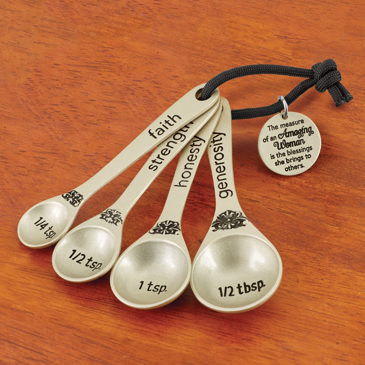 Amazing Woman Inspirational Measuring Spoons | Collections Etc.