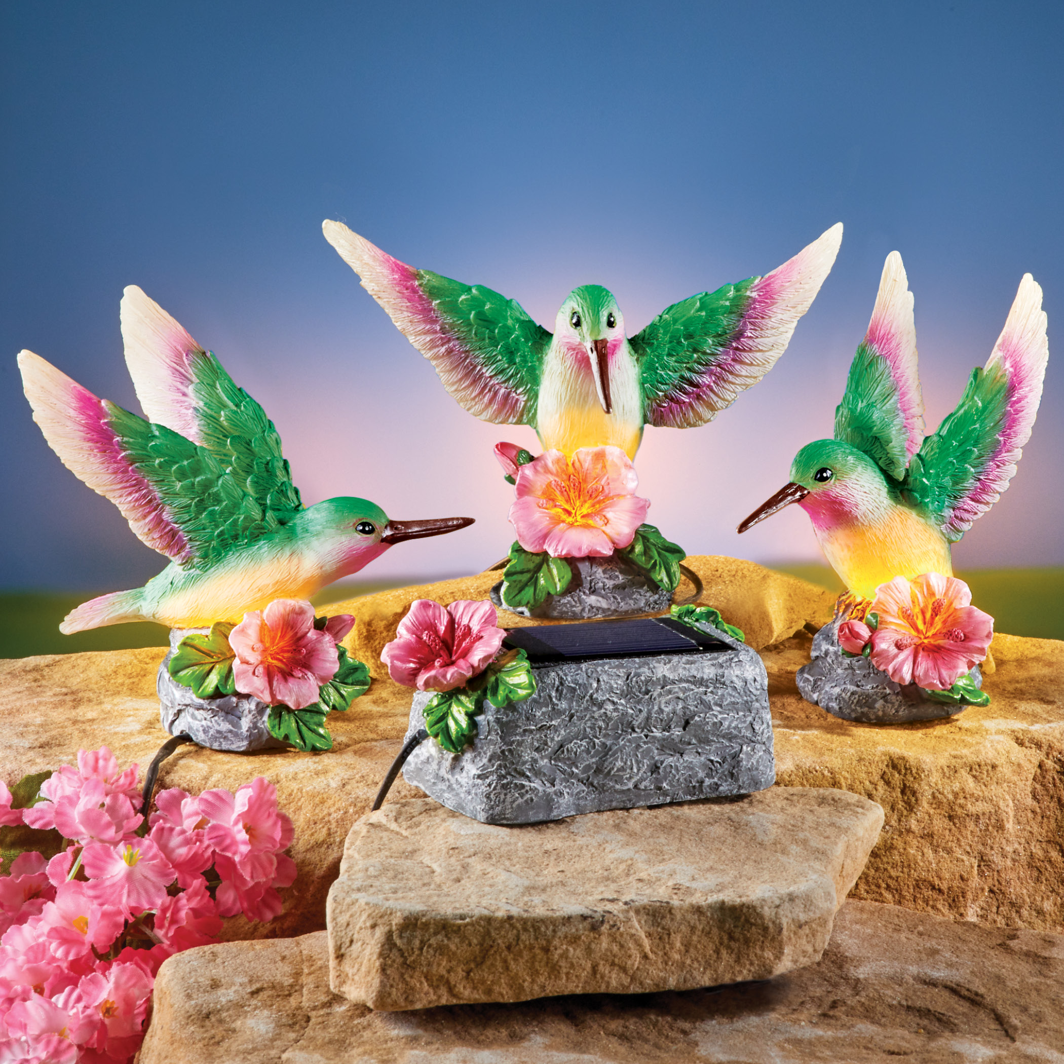 Hummingbird Decorations Outdoor | Shelly Lighting