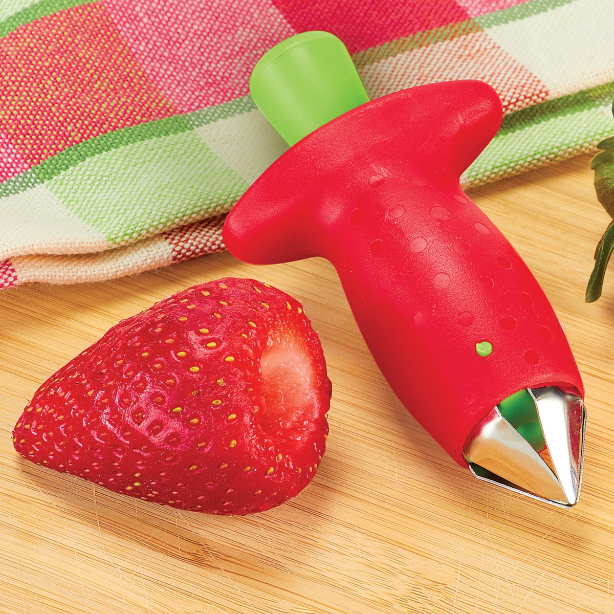 Strawberry Huller Food Preparation Tool | Collections Etc.