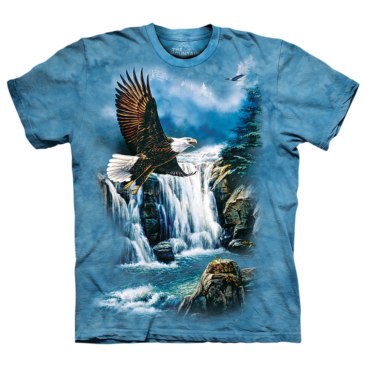 Soaring Eagle Waterfall Scene T-Shirt | Collections Etc.