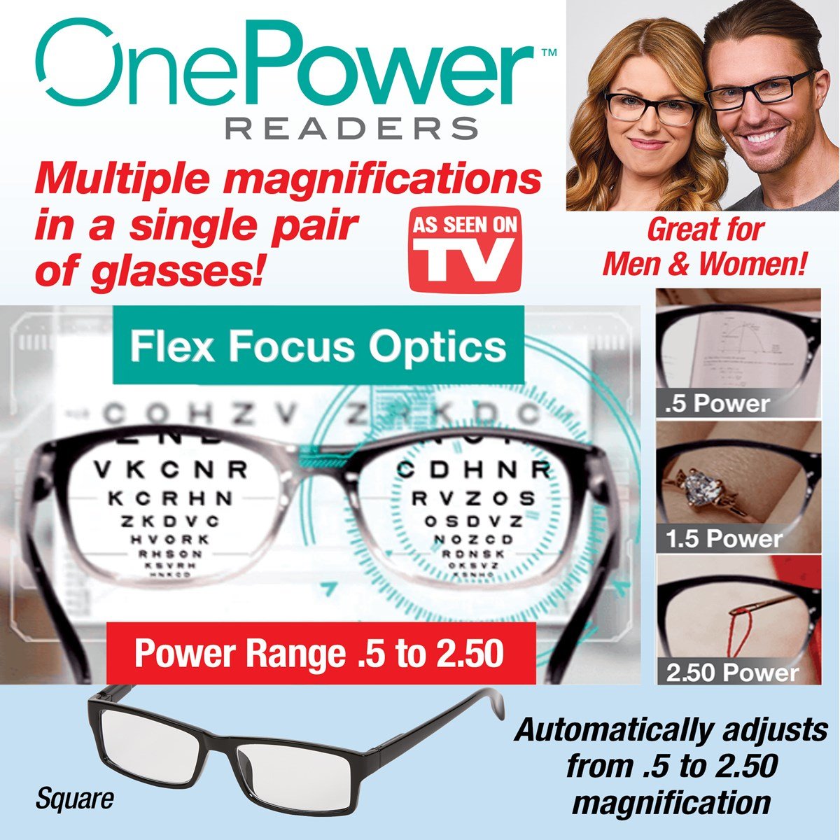 One Power Readers Glasses | Collections Etc.