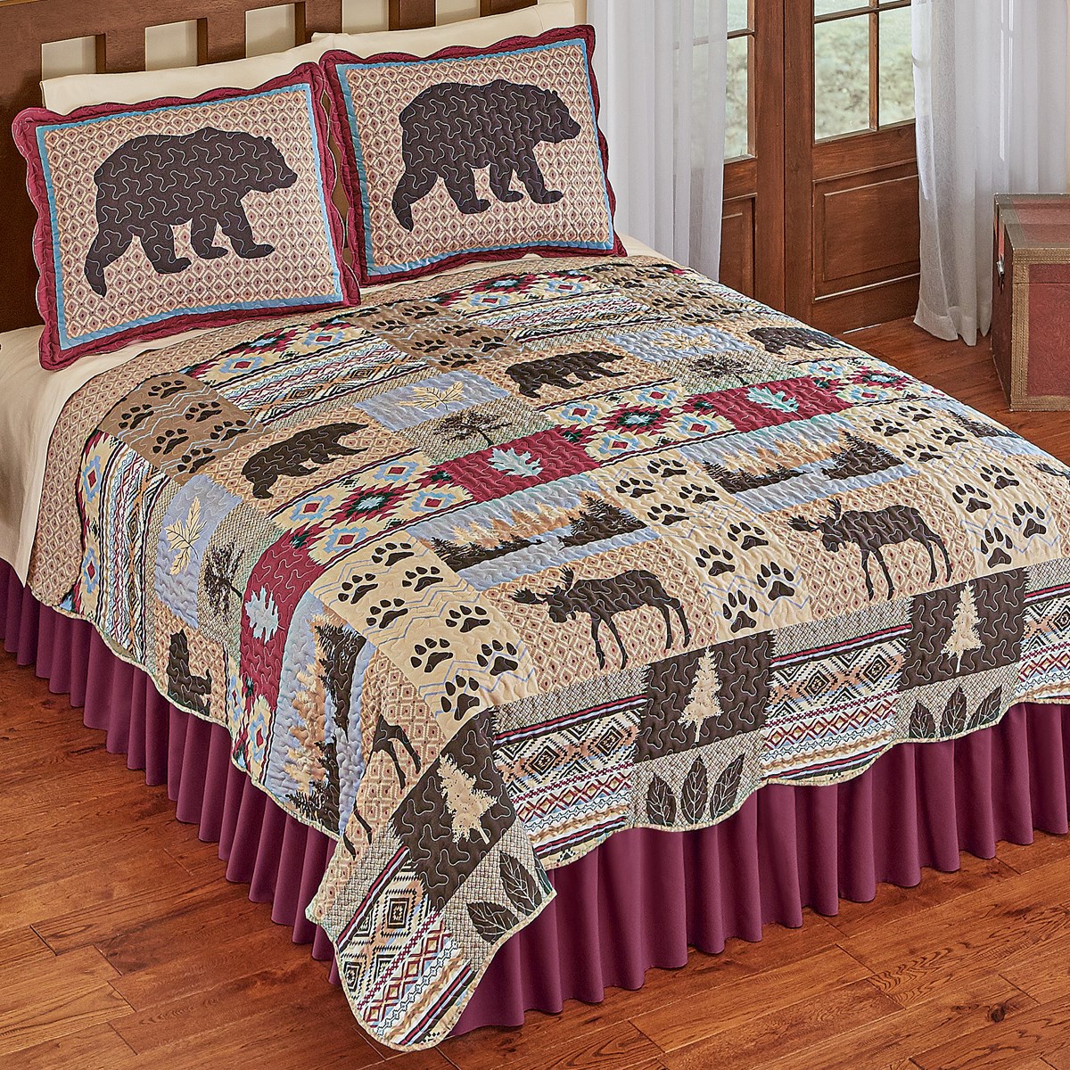 Woodland and Southwest Patchwork Quilt | Collections Etc.