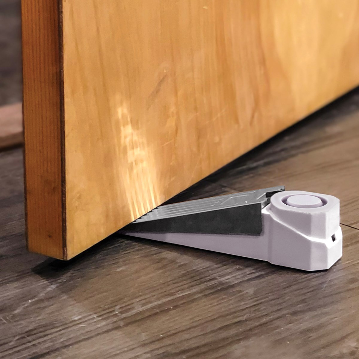 Door Stop Alarm with Skid-Resistant Bottom | Collections Etc.