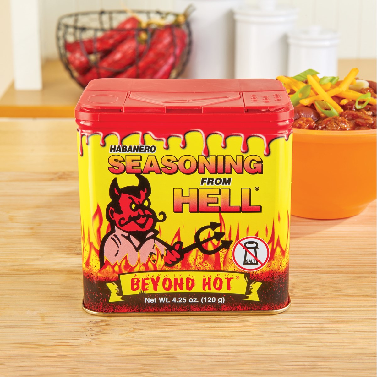 Beyond Hot Seasoning from Hell Cooking Spices | Collections Etc.