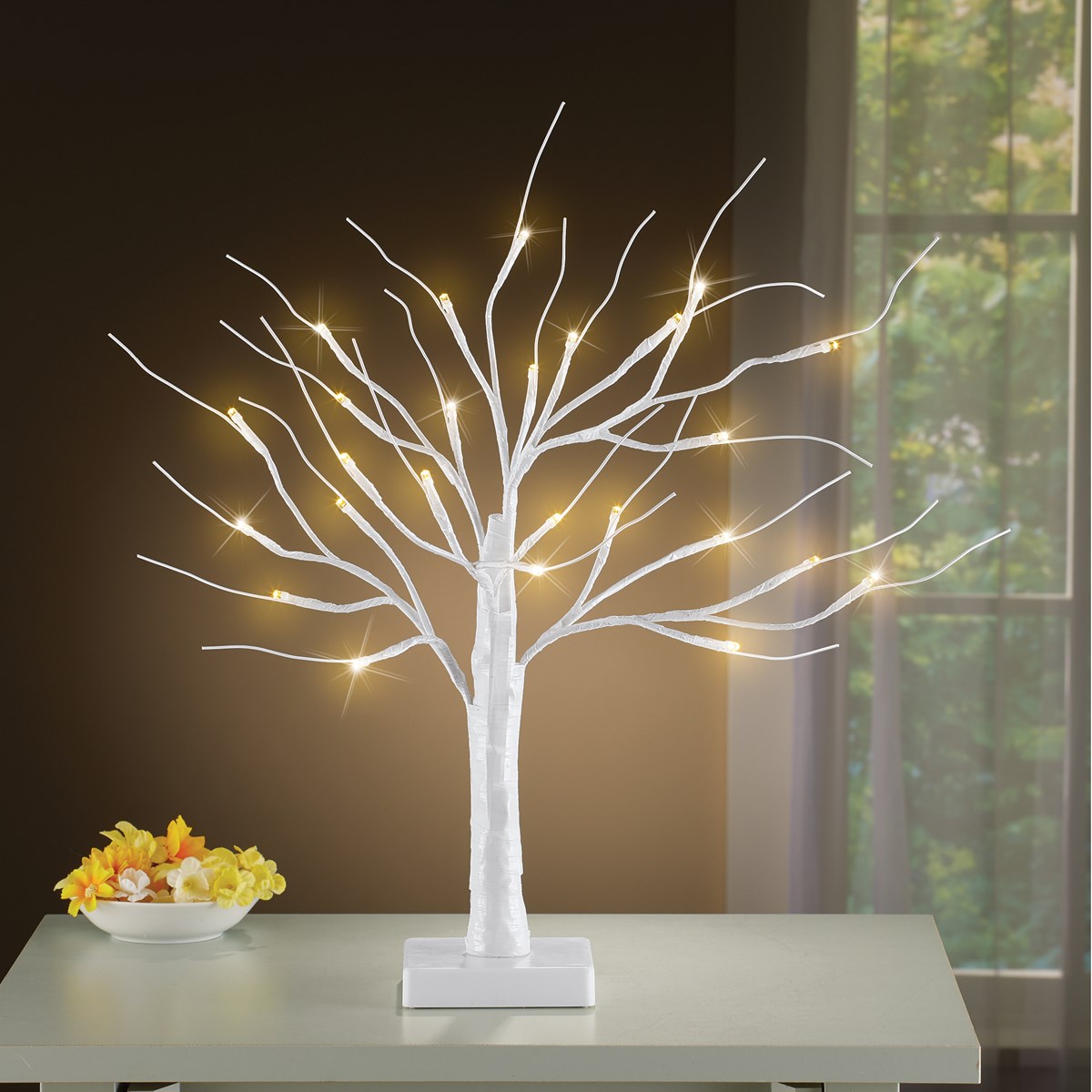 Lighted White Tree | Collections Etc.