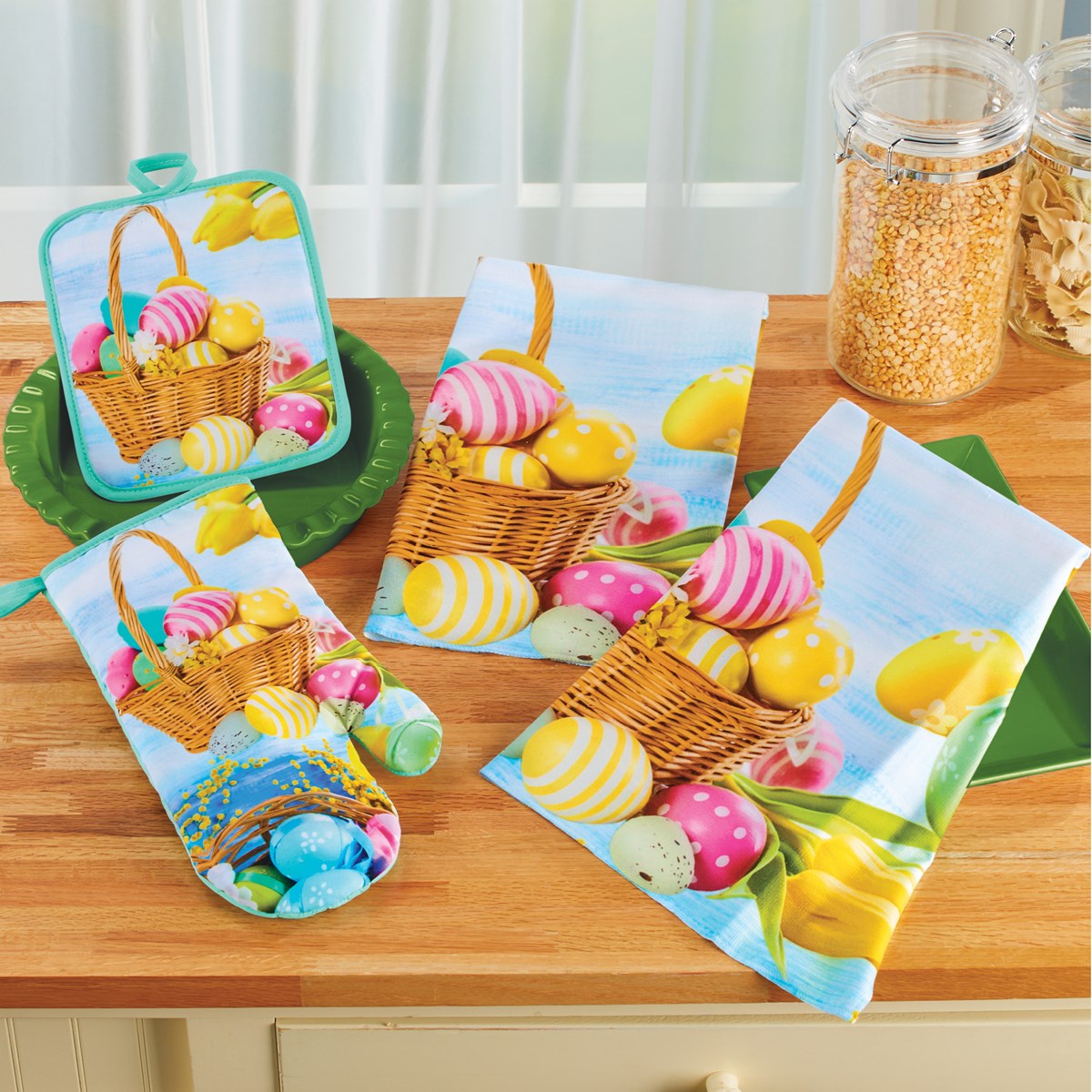 4 Piece Easter Kitchen Set | Collections Etc.