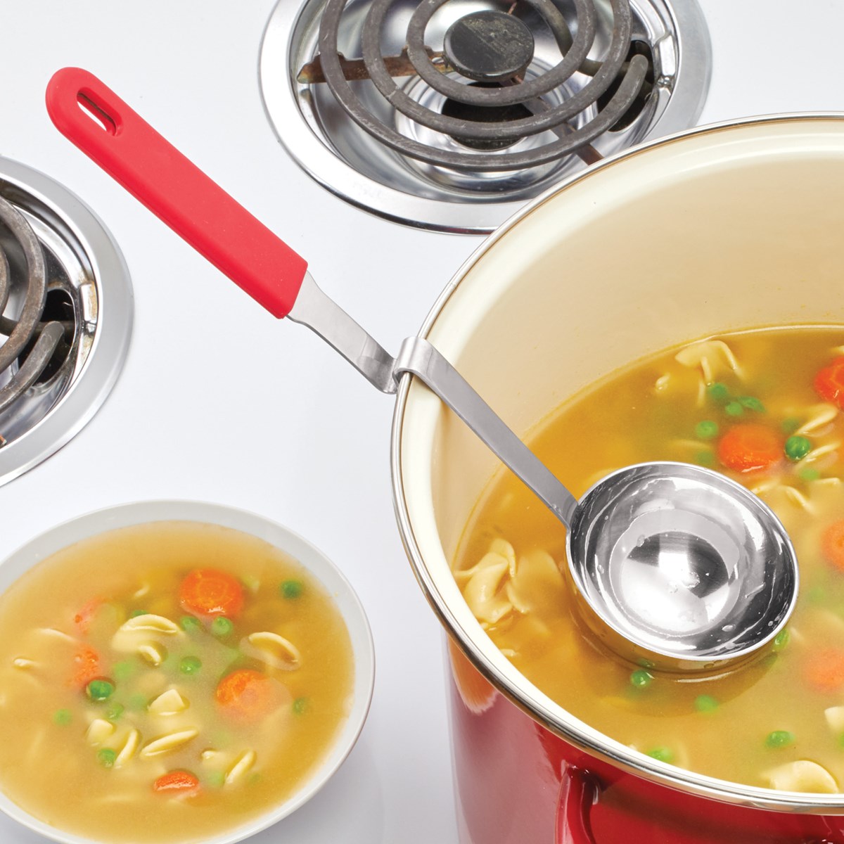 Easy Hang Ladle And Slotted Spoon Kitchen Utensils Collections Etc