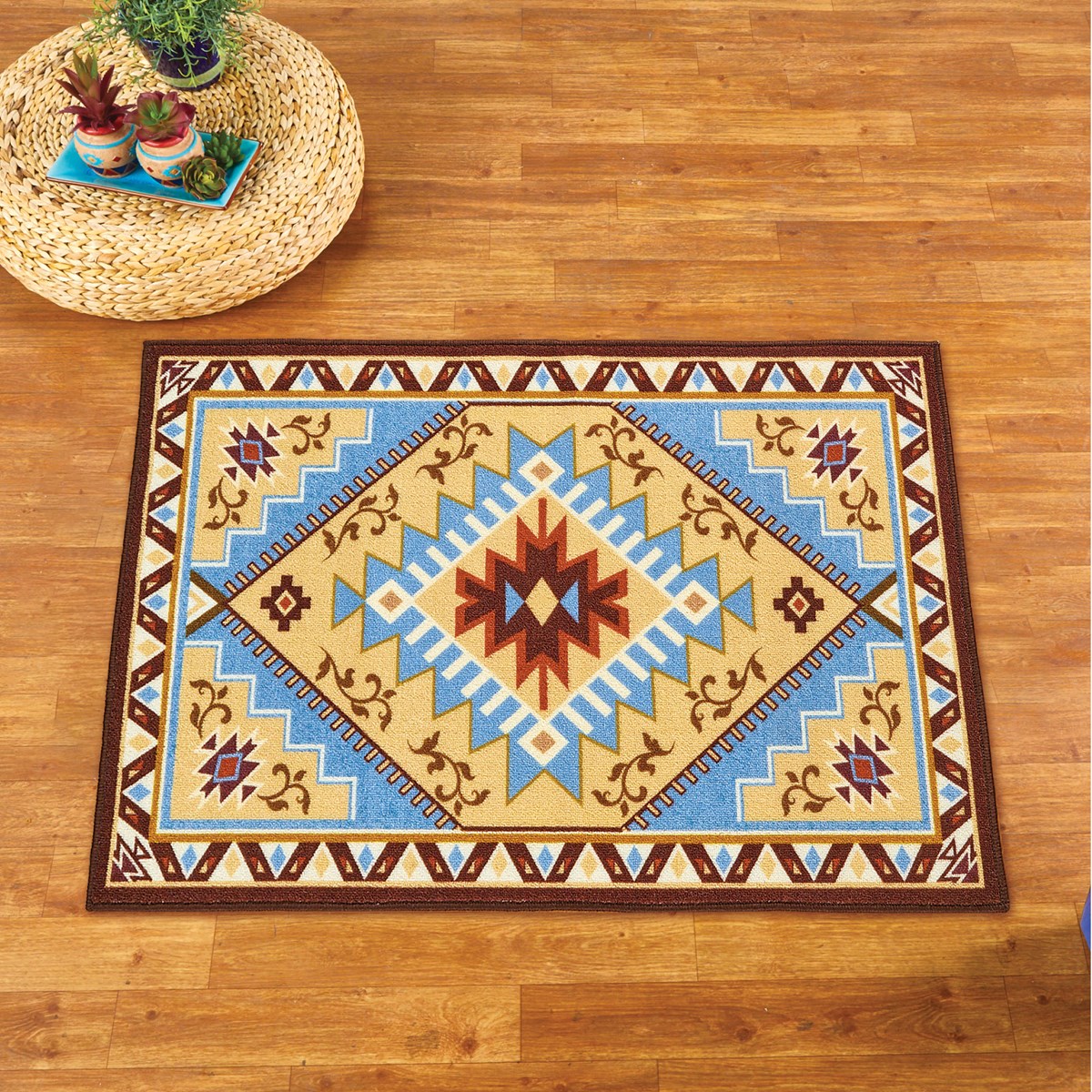 Printed Southwest Rug | Collections Etc.