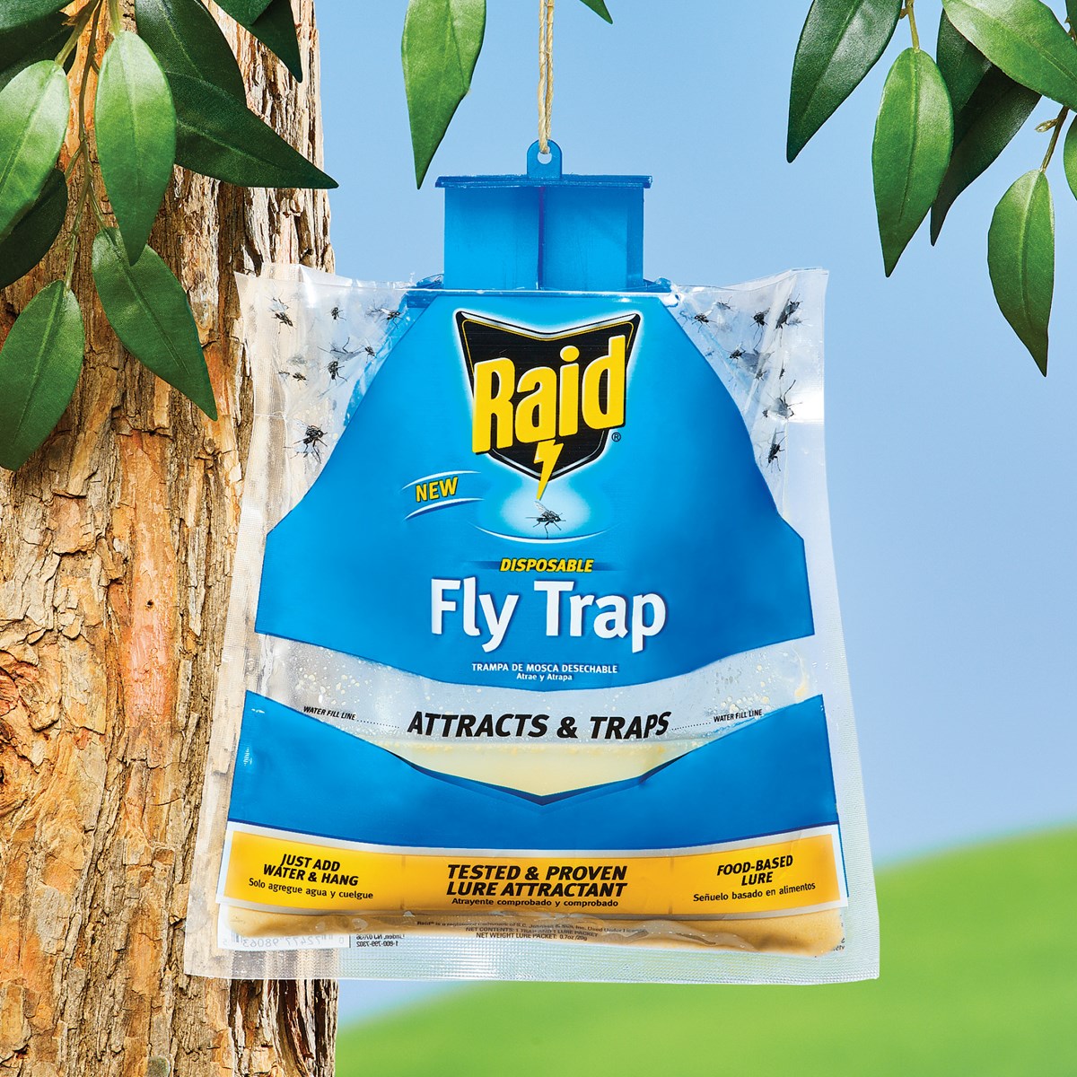 Raid® Outdoor Use Food-based Lure Fly Trap | Collections Etc.