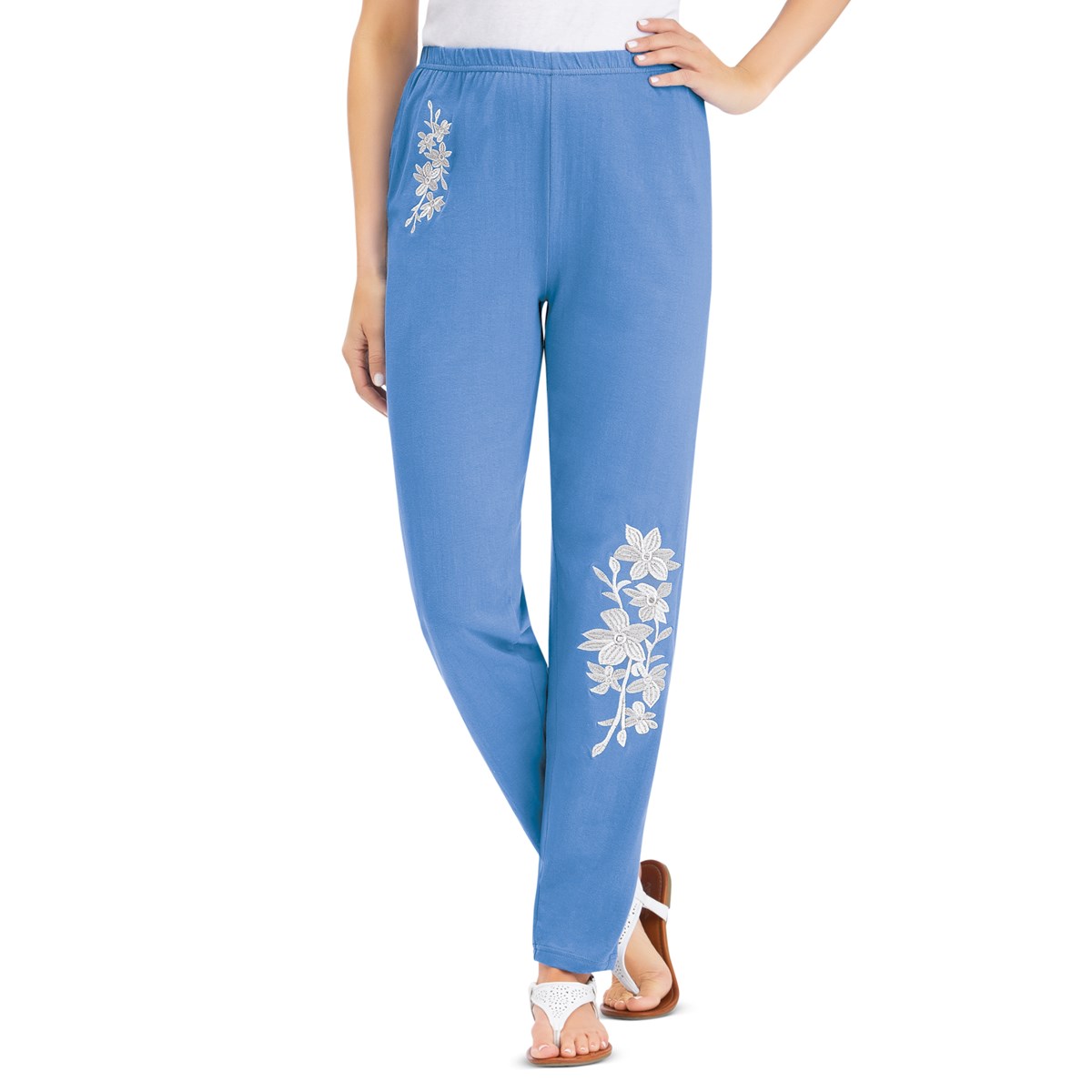 Embroidered Pants | Collections Etc.
