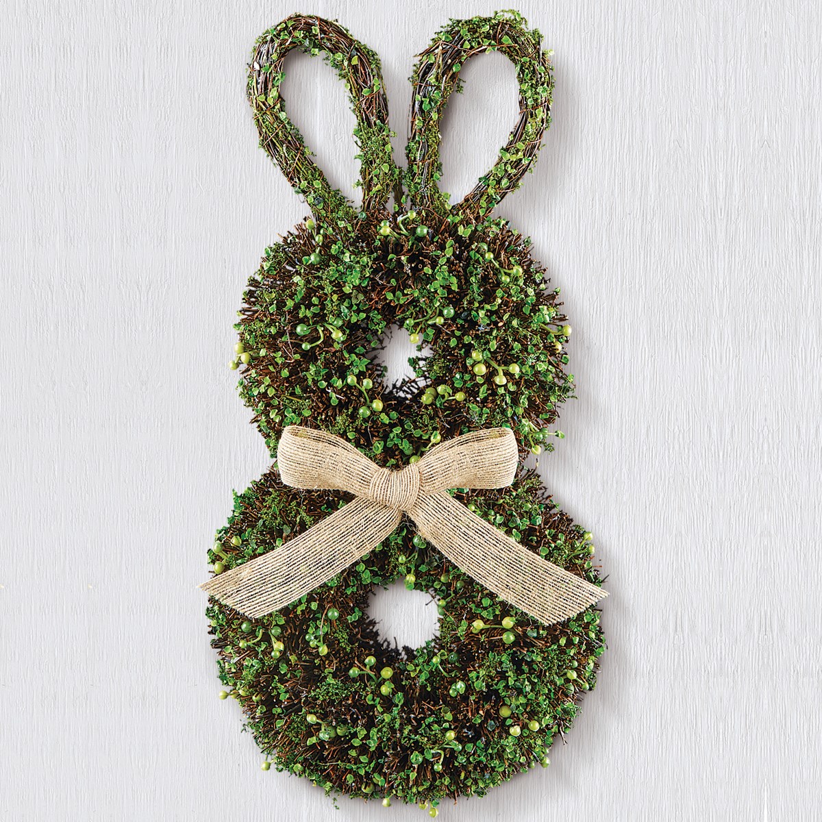Bunny Shaped Wreath | Collections Etc.