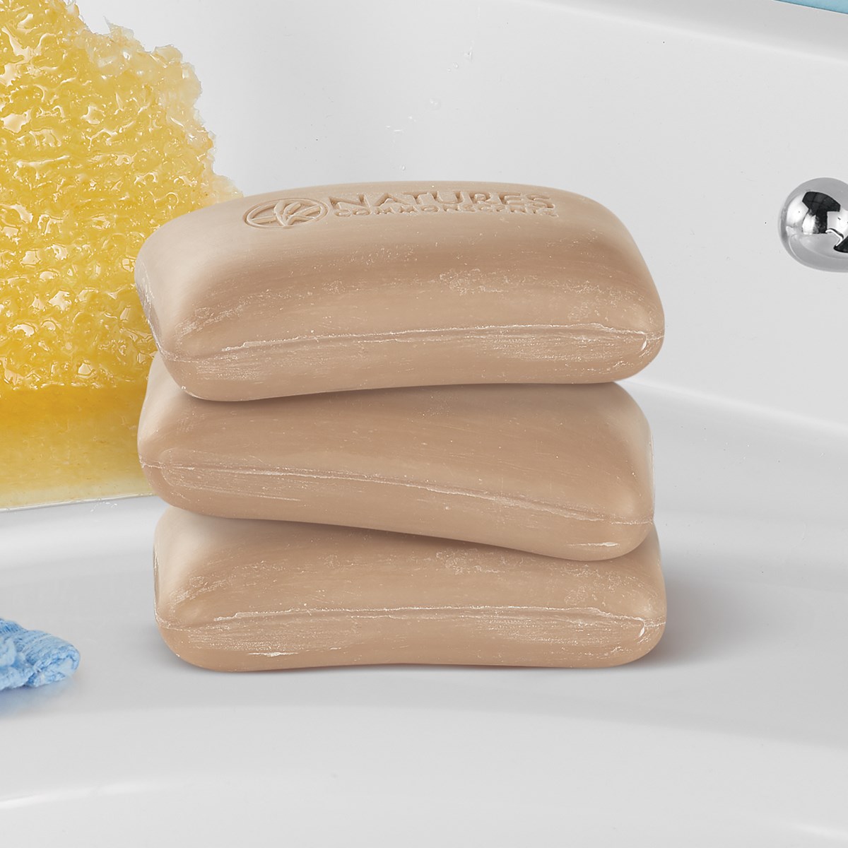 Vitamin E Enriched Manuka Honey Soaps with Milk - 3-Pack | Collections Etc.