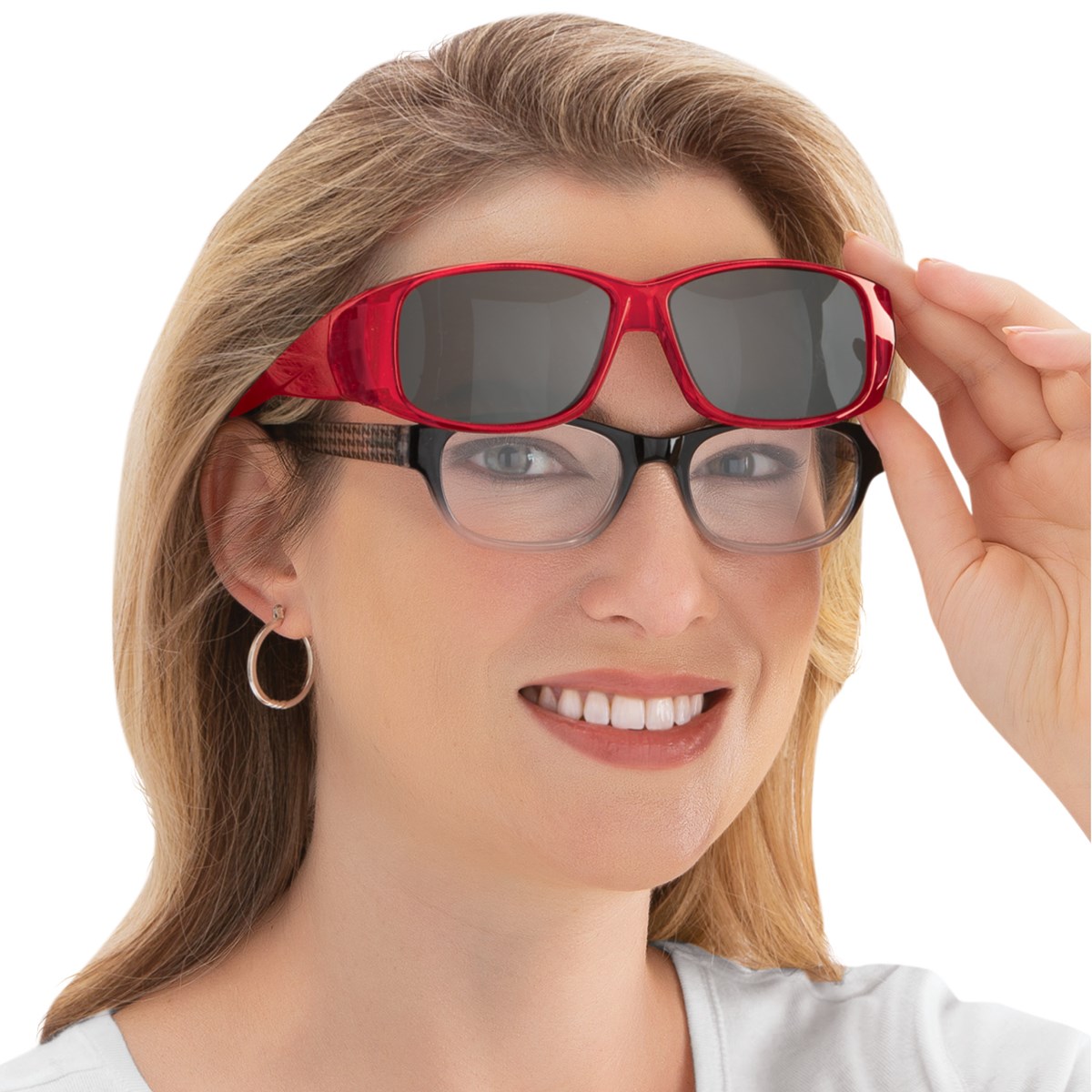 Fashionable Fit Over Glasses Polarized Lens Sunglasses | Collections Etc.