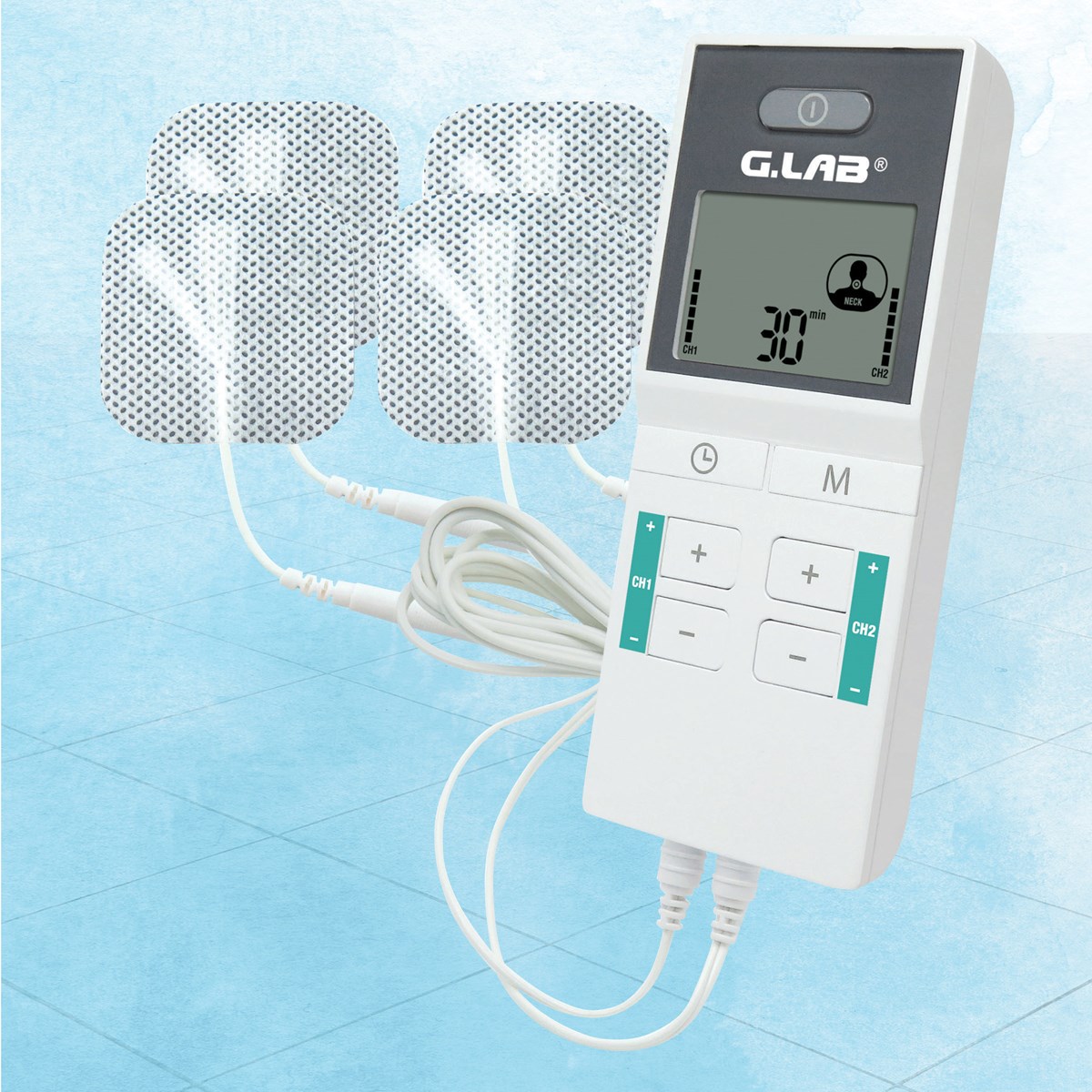 Dual Channel Tens Unit Electrotherapy Pain Relief | Collections Etc.